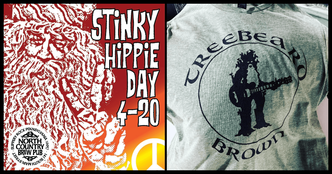 Stinky Hippie Party Ft. Treebeard Brown! – North Country Brewing Company